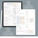 Undated Digital Portrait Planner Goodnotes Template With Tabs ...