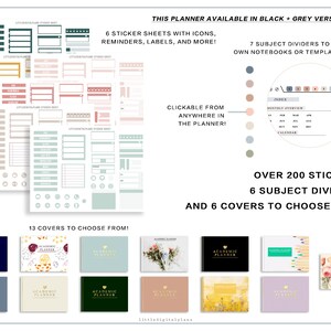 UNDATED ACADEMIC PLANNER - Academic Planner for iPad - Goodnotes ...
