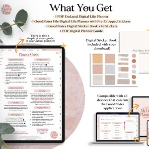 Digital Undated Life Planner - My Life Planner - Undated Portrait ...