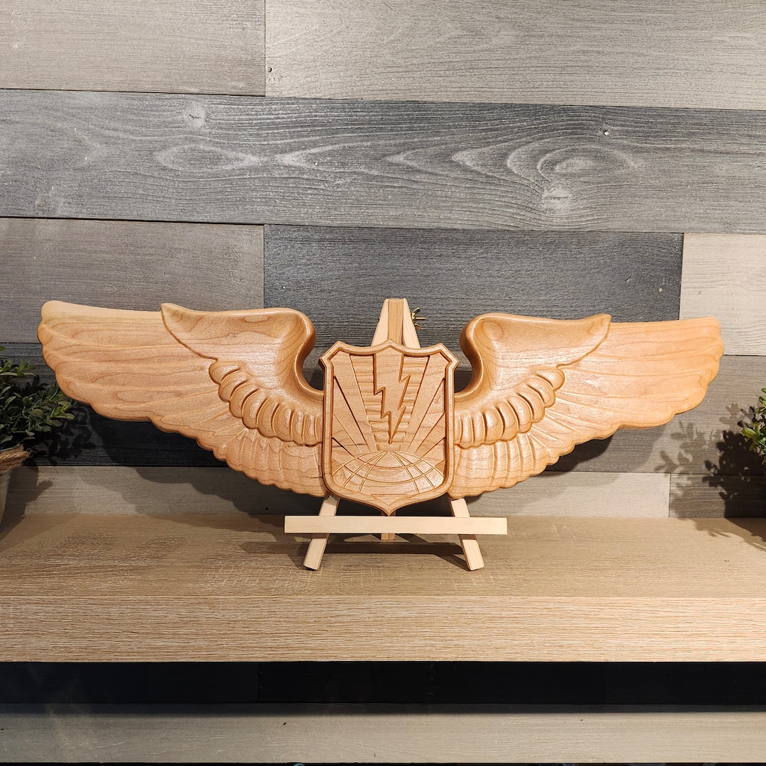 US Air Force RPA Pilot Wings, Remotely Piloted Aircraft Wings, 3D ...