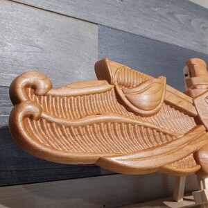 Navy Surface Warfare Enlisted Insignia, Wood Naval Insignia Carving, US ...