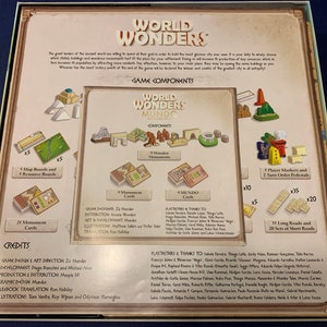 World Wonders Insert (all Content) - Etsy