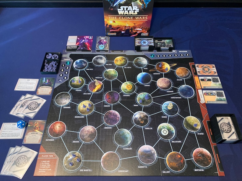 Star Wars: the Clone Wars Insert - Etsy