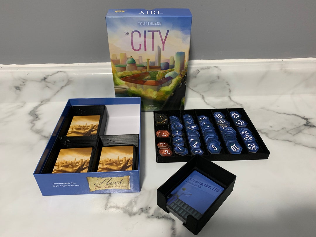 The City: Card Game Insert (fits All Expansions) - Etsy
