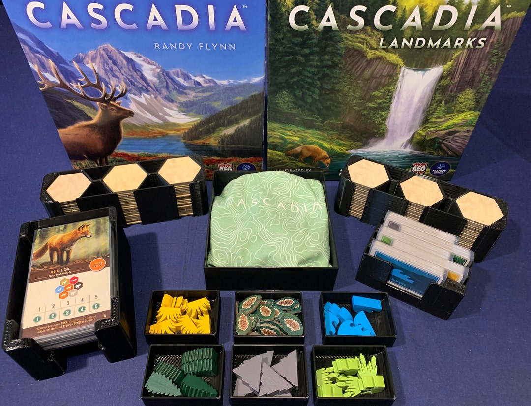 Cascadia + Landmarks Insert - Etsy