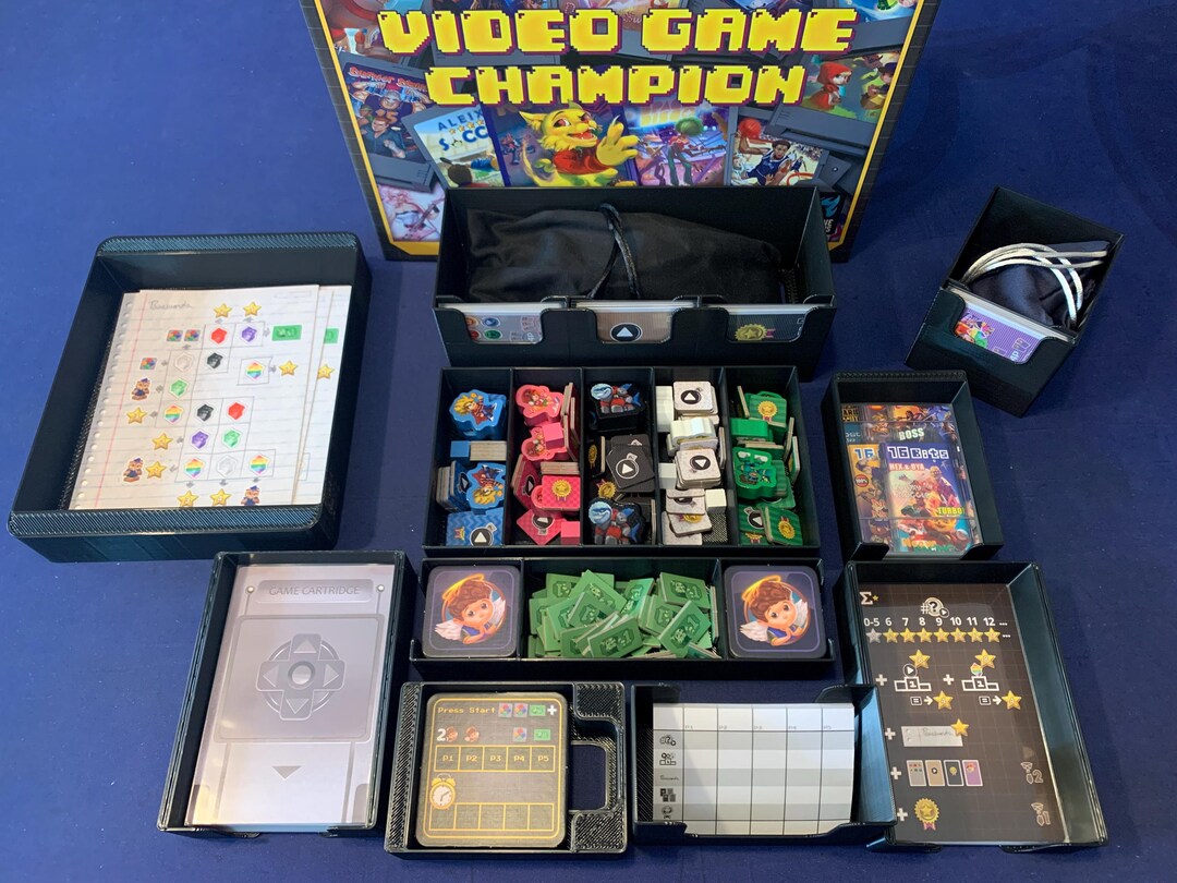 Video Game Champion Insert - Etsy
