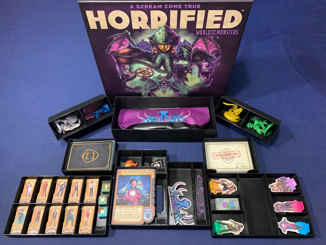 Horrified: World of Monsters Insert - Etsy