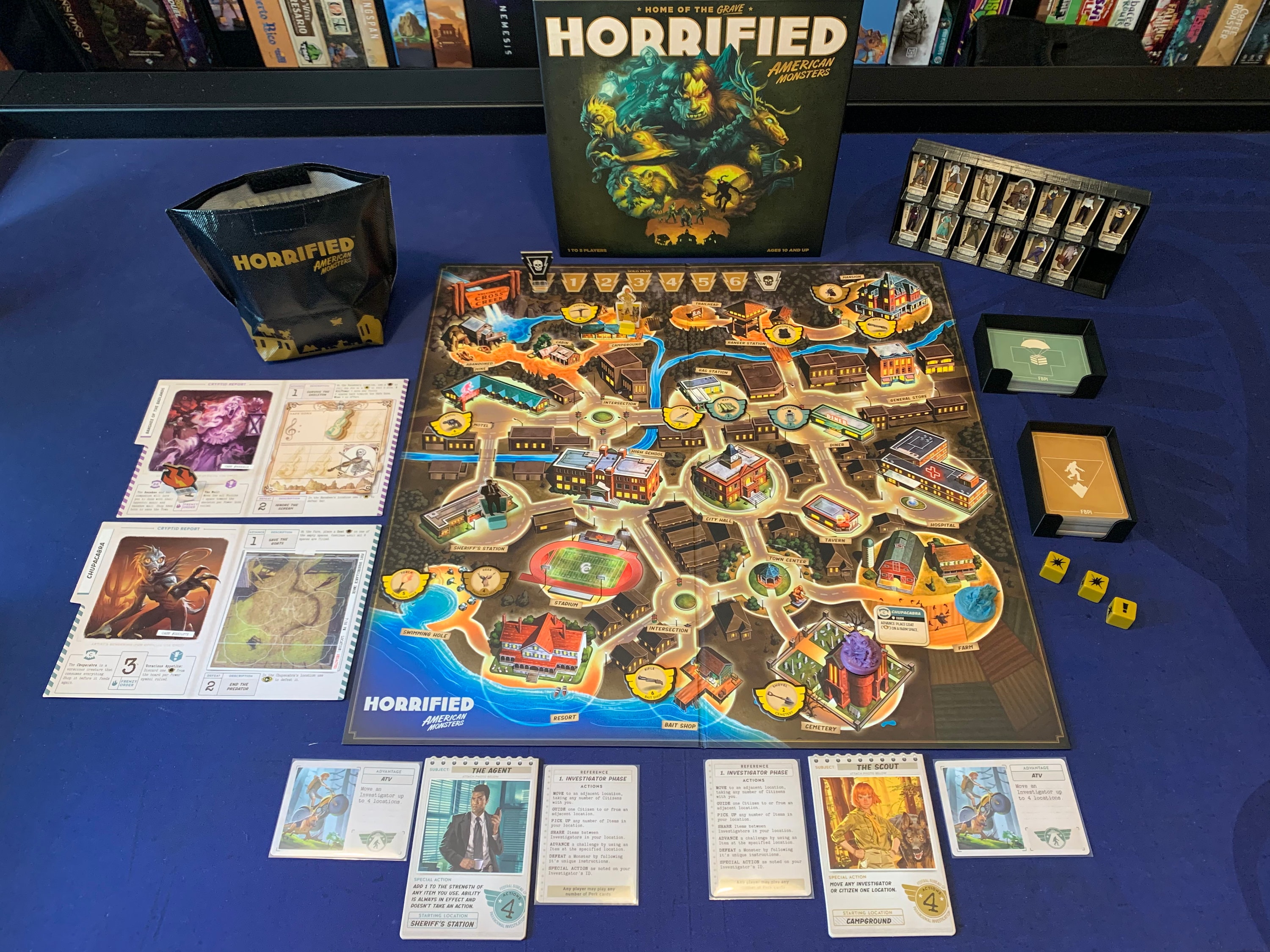 Horrified: American Monsters Insert - Etsy