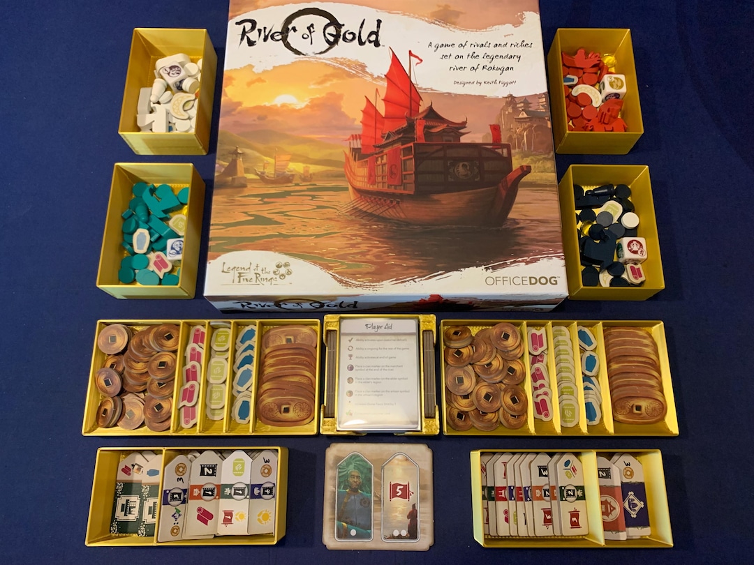 River of Gold Insert - Etsy