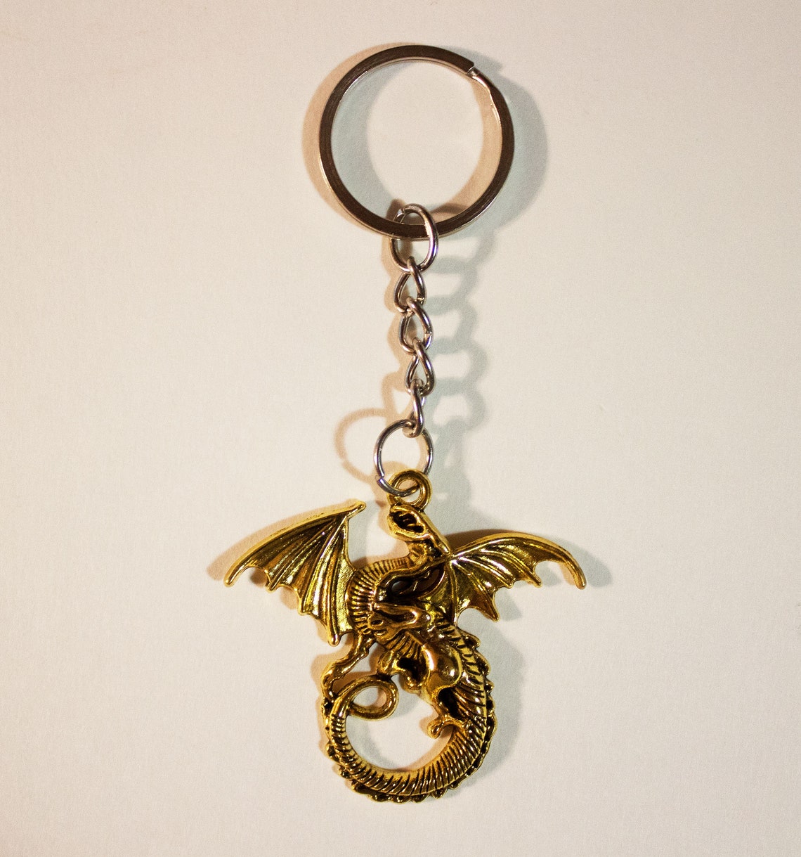 Homemade One Inch Dragon Keychains - Etsy