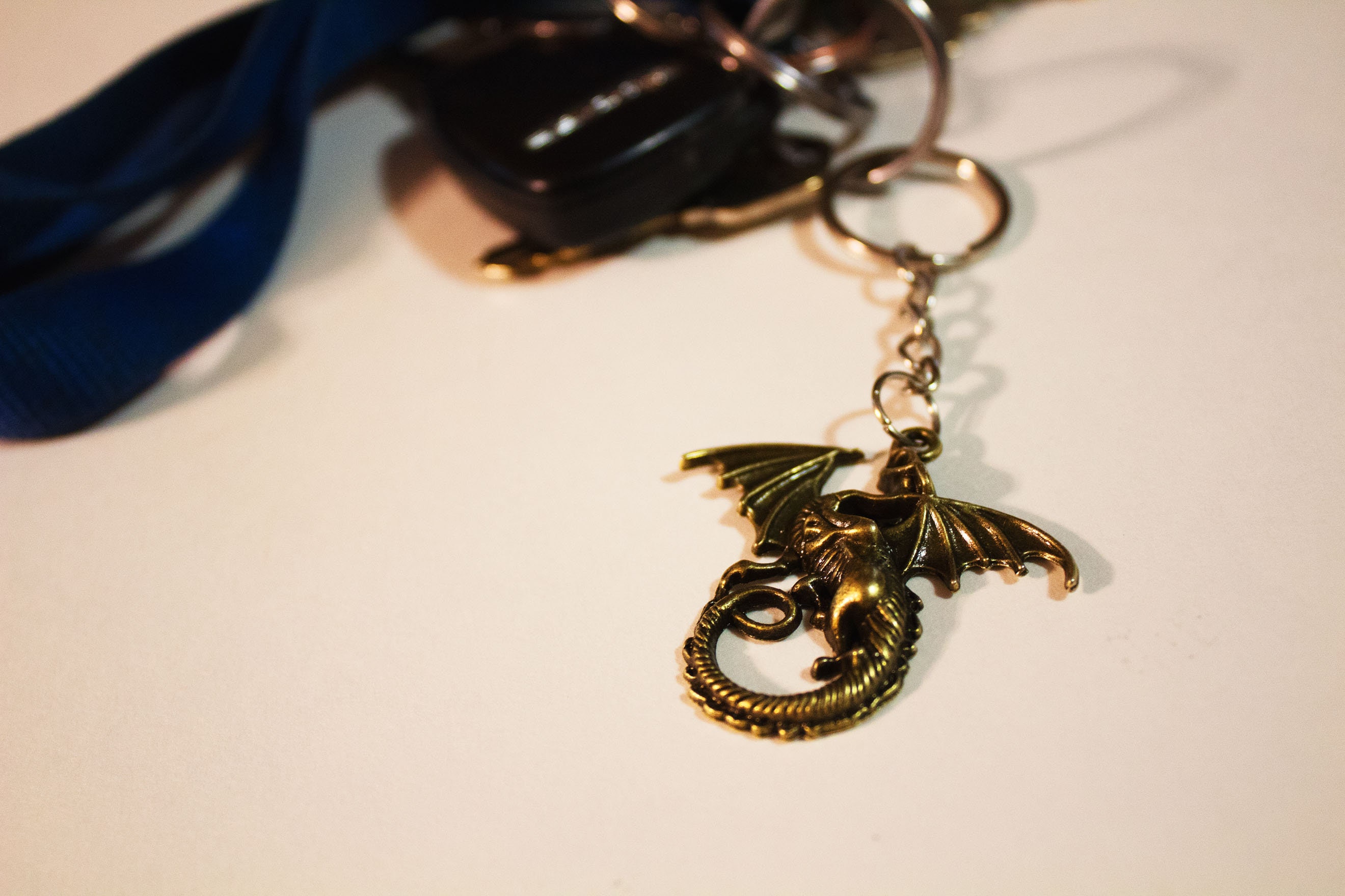 Homemade One Inch Dragon Keychains - Etsy