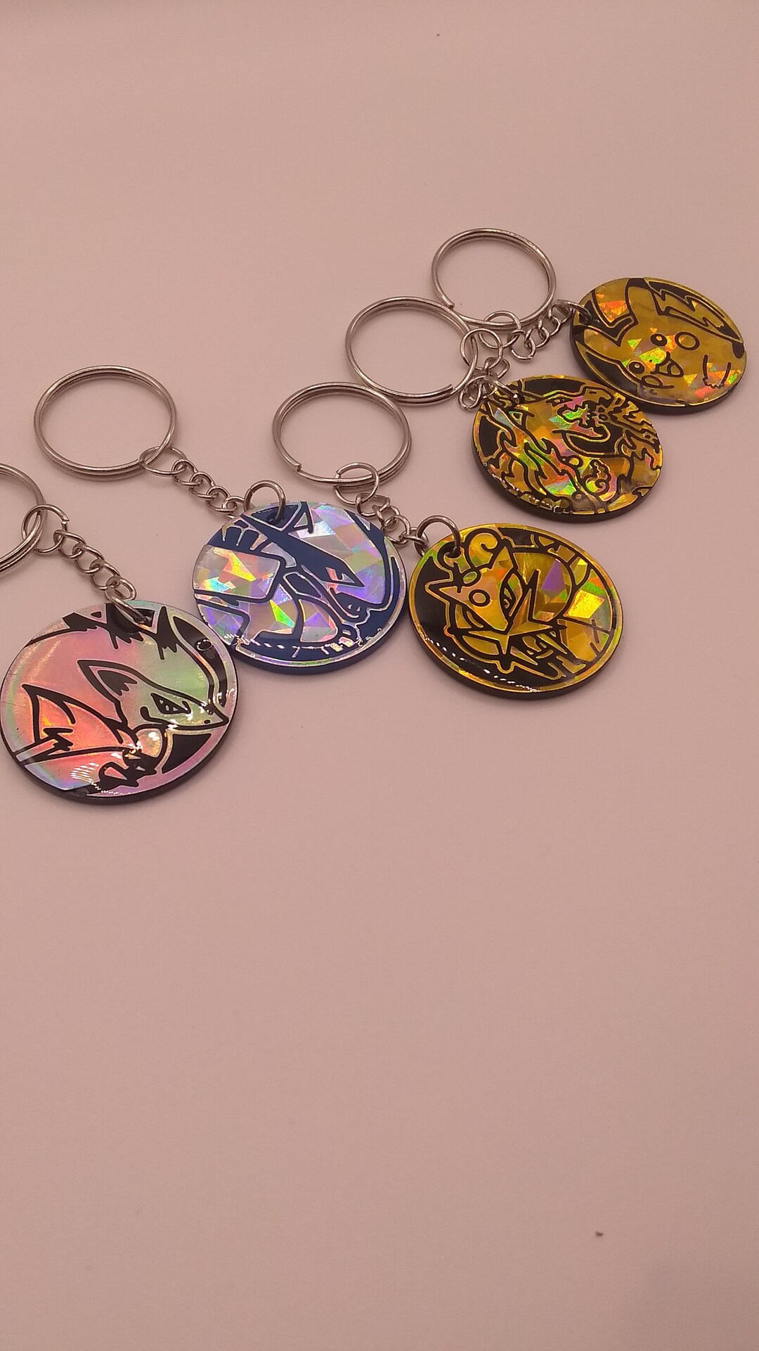 Video Game Creature Reflective Coin Keychains 1.5diameter - Etsy