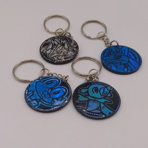 Video Game Creature Reflective Coin Keychains 1.5diameter - Etsy