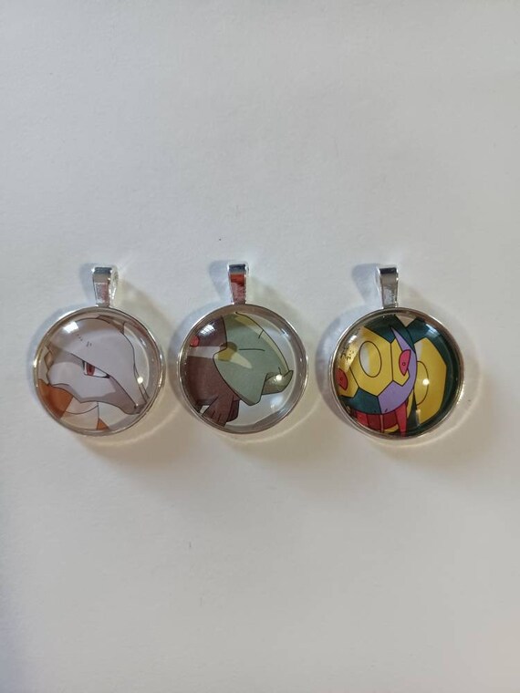 Homemade Video Game Character Necklace Set W/ Three | Etsy