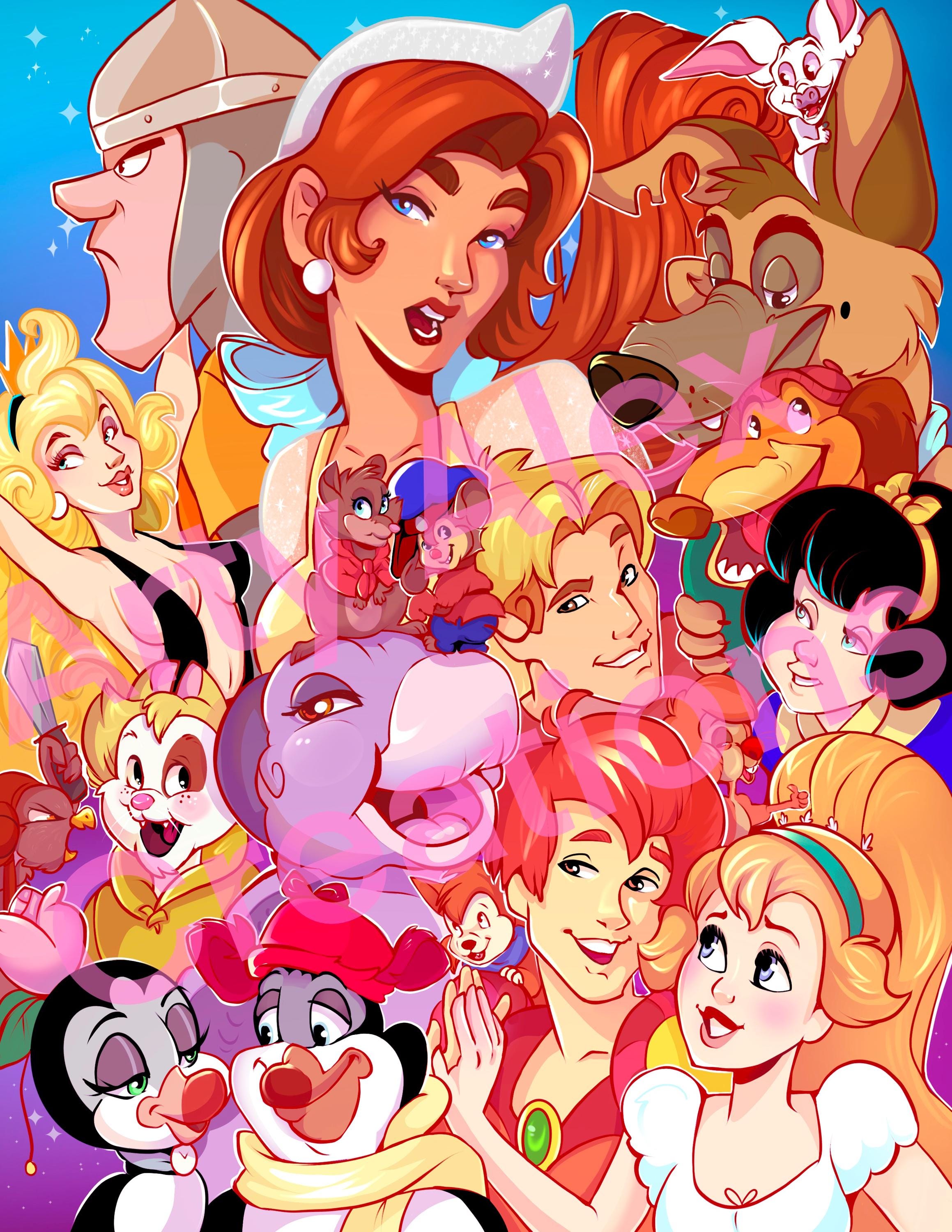 Don Bluth Compilation Print - Etsy