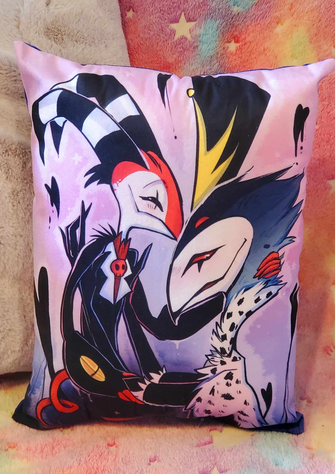 Helluva Boss Doubled Sided Blitzoxstolas Pillow Cases - Etsy