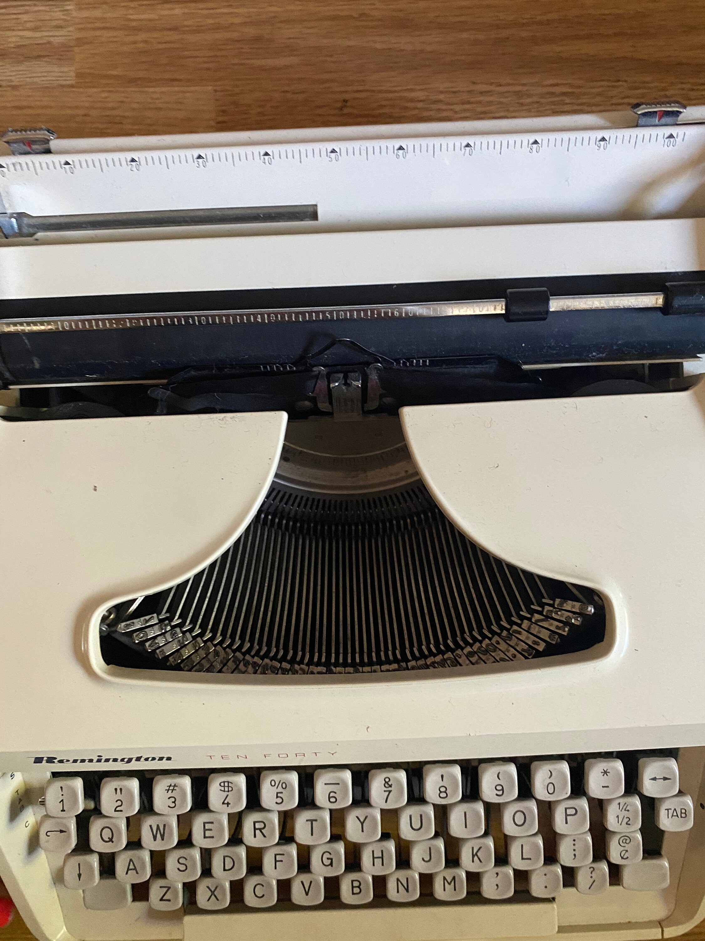 Vintage Remington Ten Forty Cursive Script Font Typewriter - Great ...