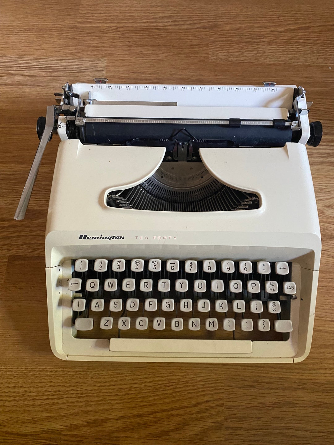 Vintage Remington Ten Forty Cursive Script Font Typewriter - Great ...