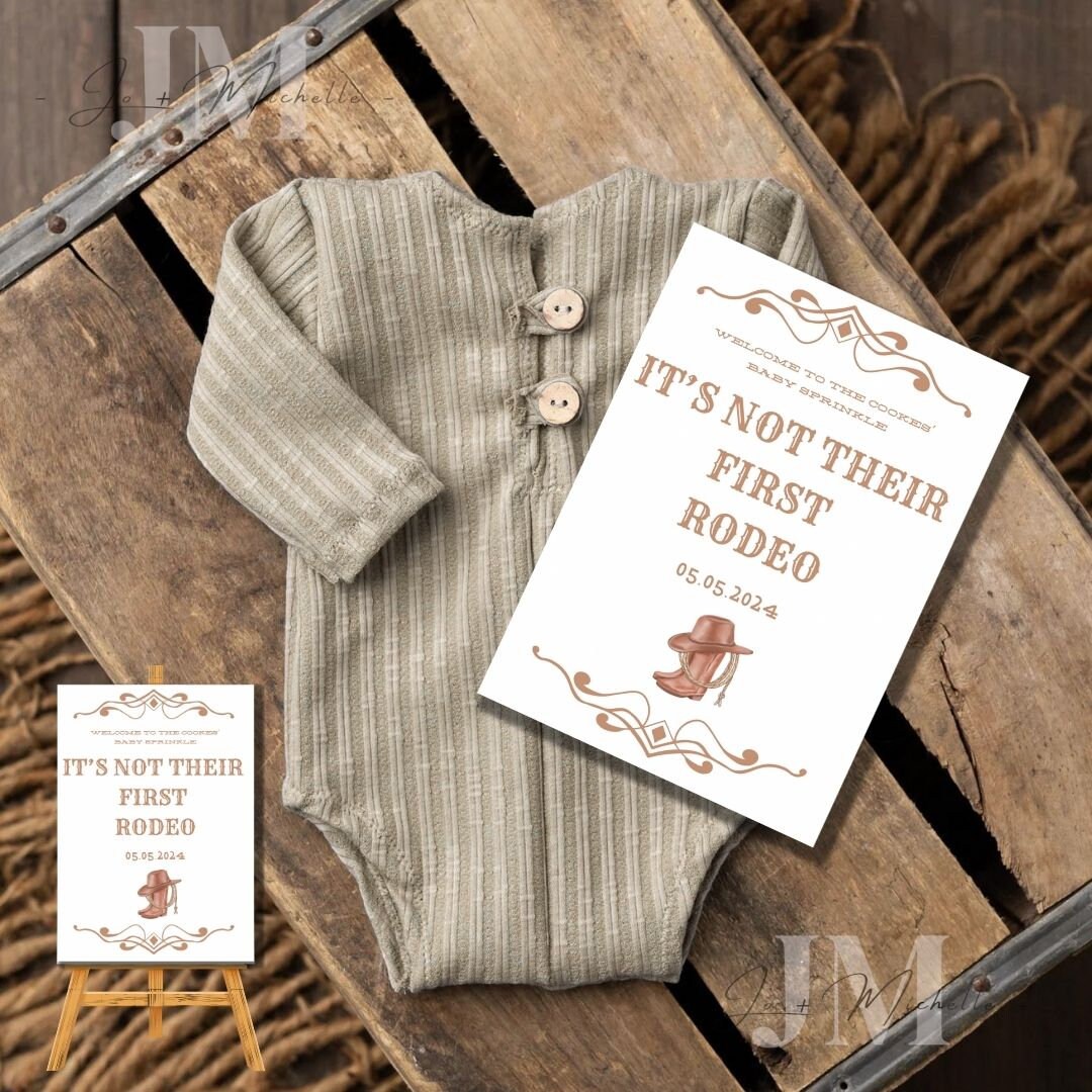 It's Not Their First Rodeo Welcome Sign - Etsy