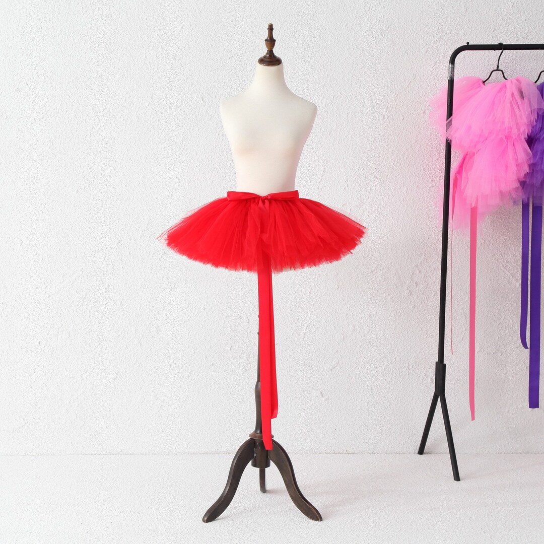 Petticoat Skirt,short Tulle Skirt,adults Short Tutu, Ladies Party Tutu ...