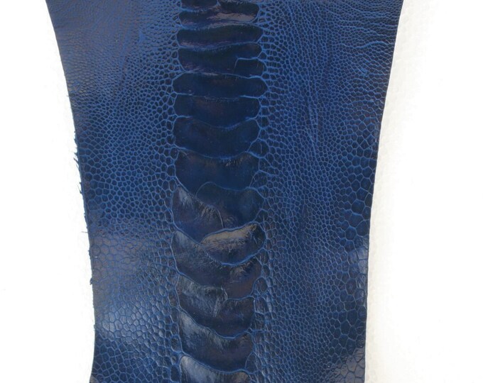 Ostrich Legs Leather Hydrangea Color GL - Etsy