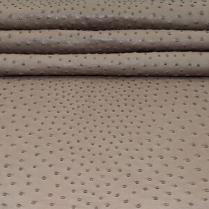 Ostrich Skin Leather Mink SF Color (%100 Genuine Natural Skin ) - Etsy