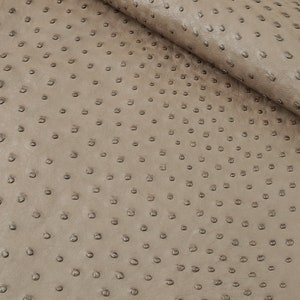 Ostrich Skin Leather Mink SF Color (%100 Genuine Natural Skin ) - Etsy