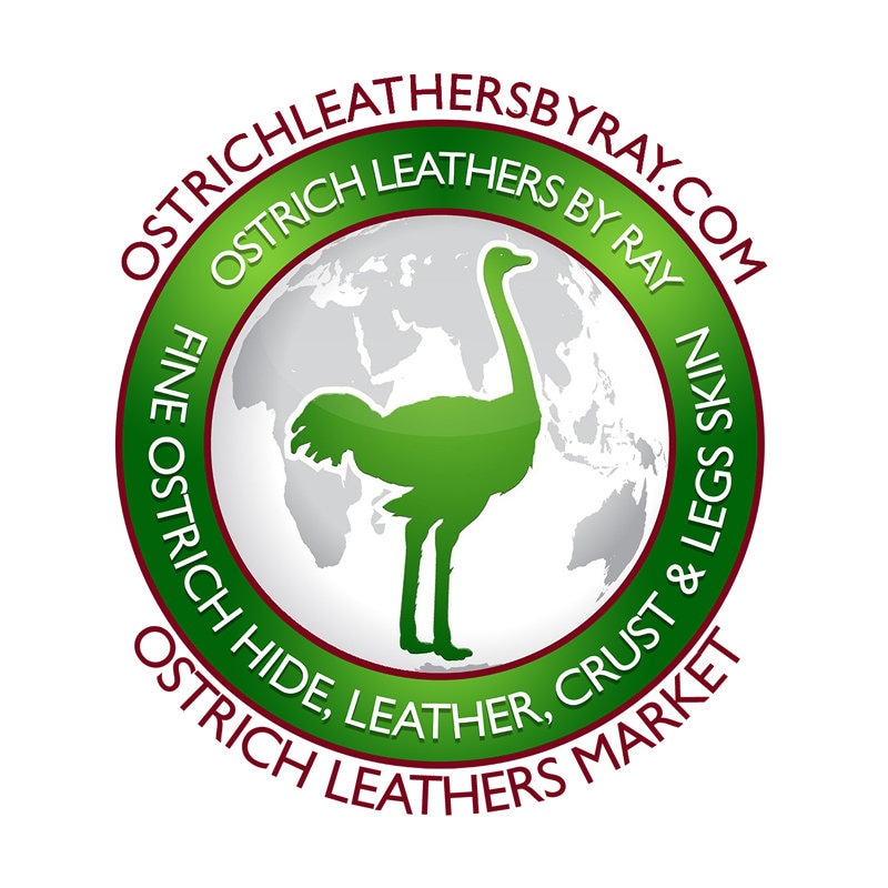 Ostrich Leg Leathers Rio Flame Red Color | Etsy