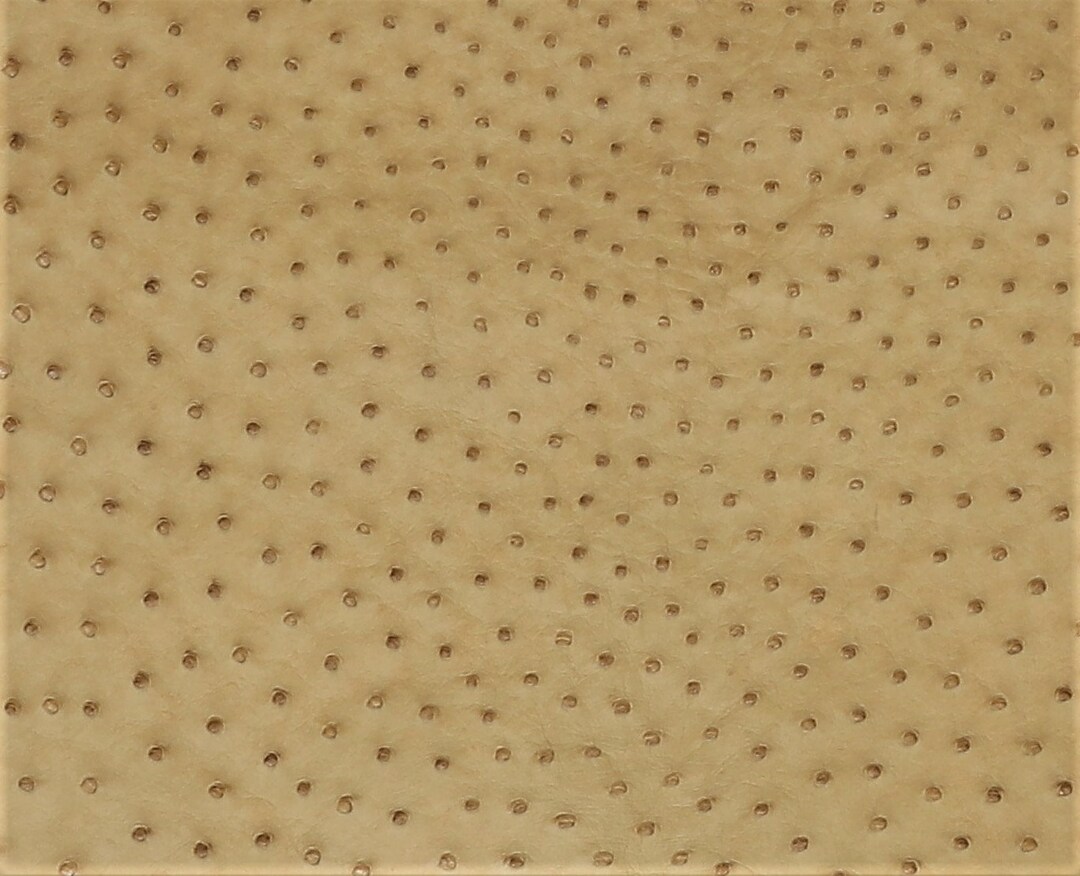 Ostrich Hide Leather Saddle Gold Color (%100 Genuine Natural Skin) - Etsy