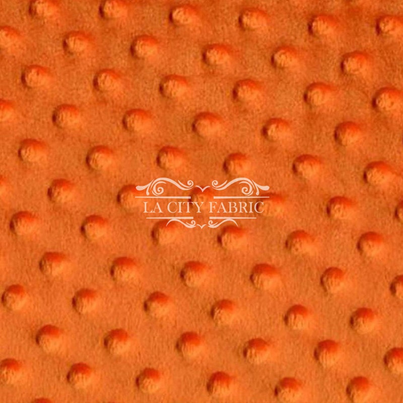 Orange Dimple Fabric - Etsy