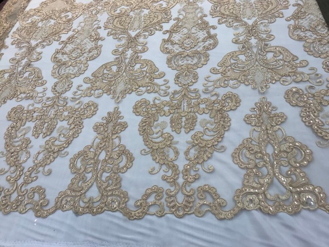 2019 Handmade Italian Design Mesh Lace Fabric Sold by the - Etsy