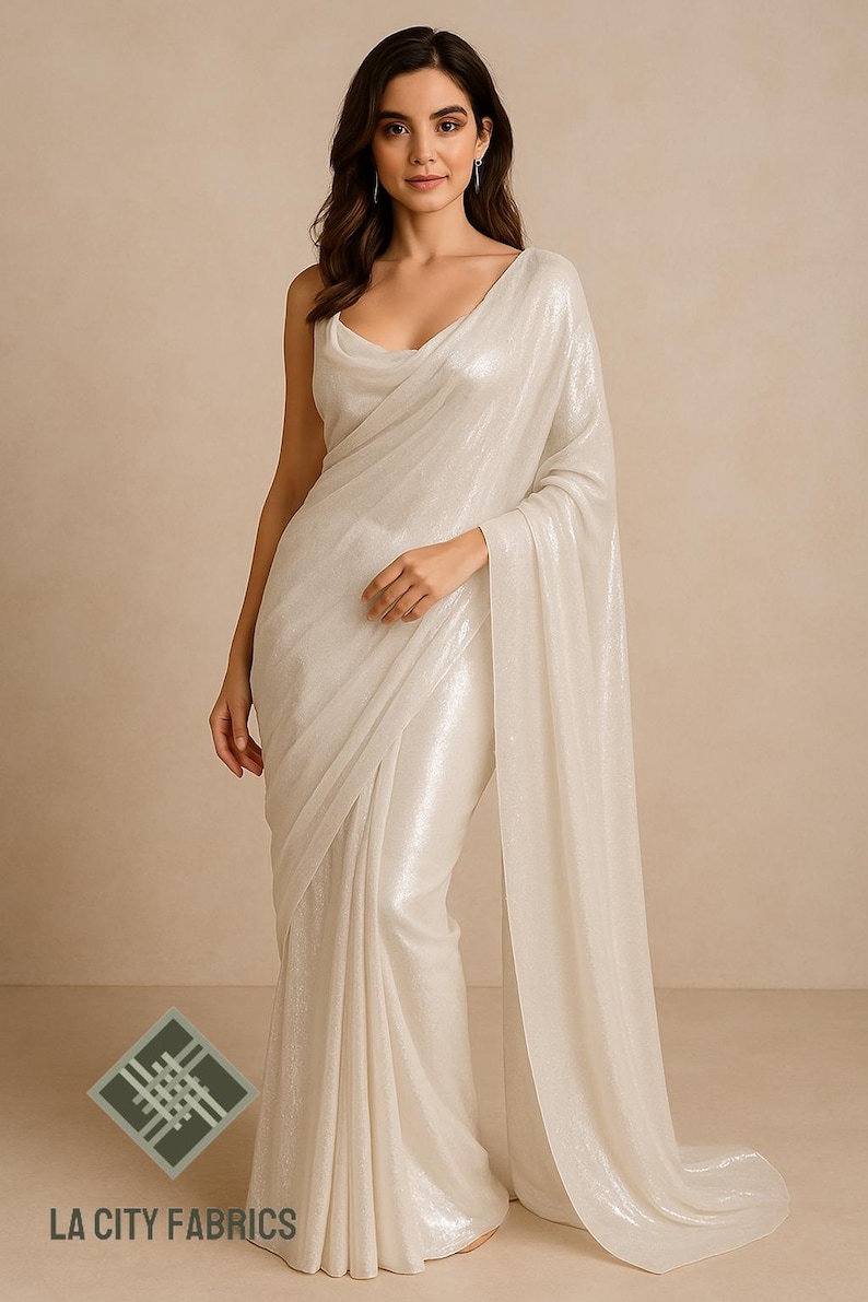 Crystal Liquid Chiffon Fabric Iridescent Reflective Chiffon Fabric by ...
