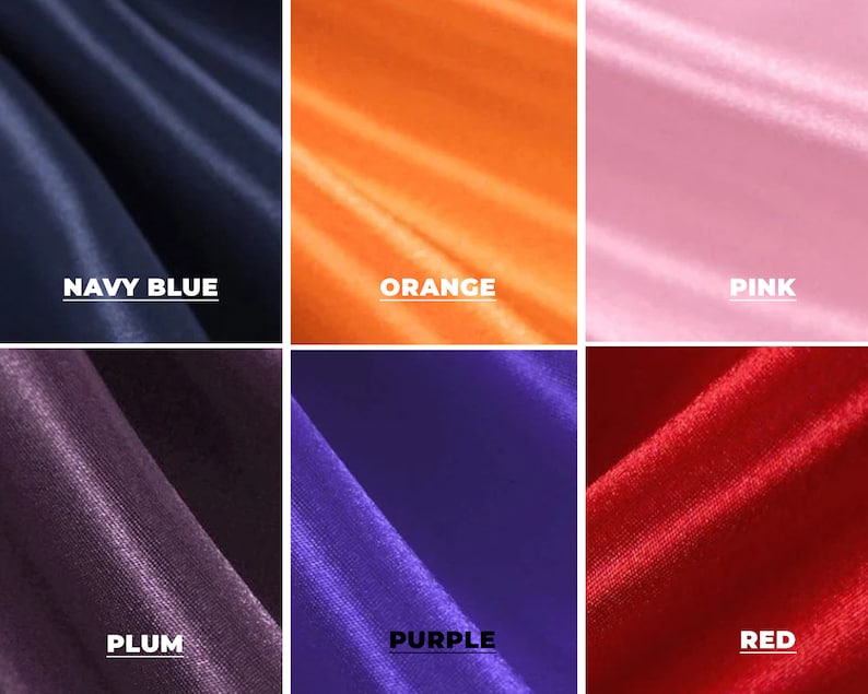 Stretch Charmeuse Silky Satin Fabric _ 2 Way Stretch _ 60 - Etsy