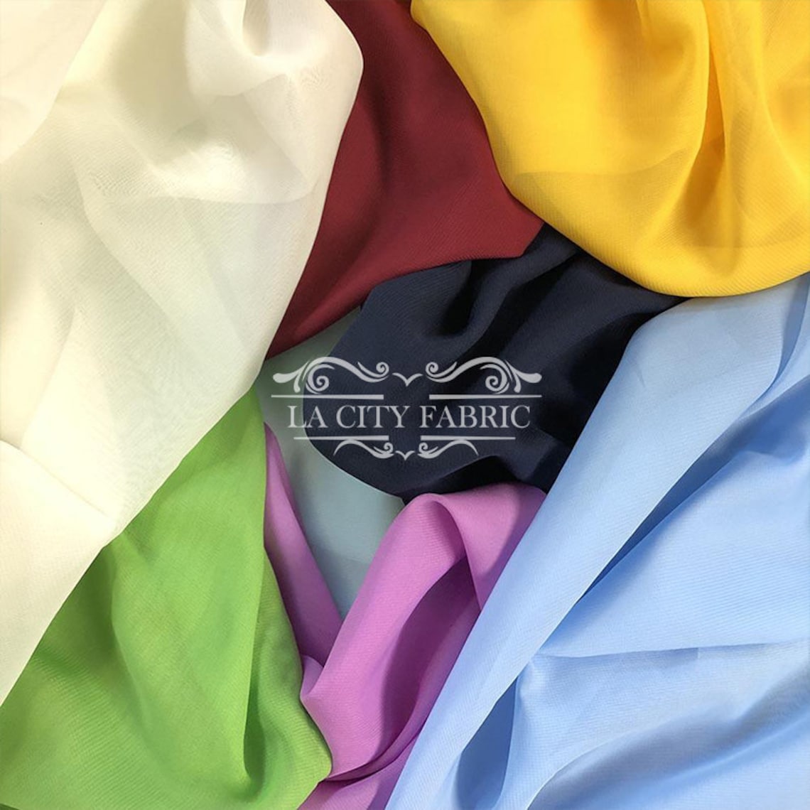 Rust Gold Solid Chiffon Fabric by the Yard / Sheer Fabric / - Etsy