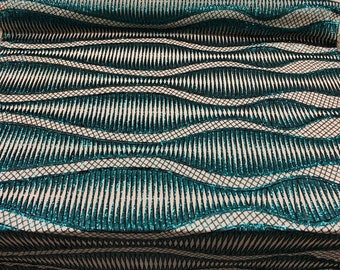 Spandex Green Snake Fabric - Etsy