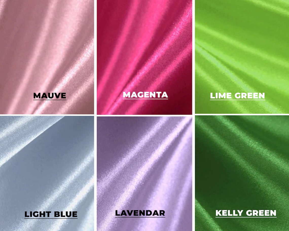 Stretch Charmeuse Silky Satin Fabric _ 2 Way Stretch _ 60 - Etsy