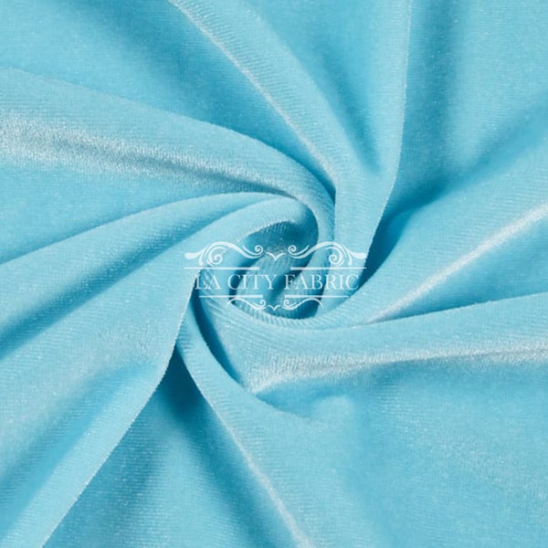 Blue Velvet Fabric - Etsy