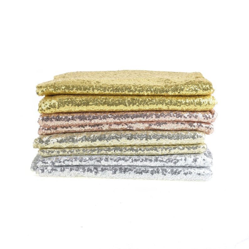 Fabulous ROSE Gold/spangle/glitz Sequins/linens 55 Sold - Etsy