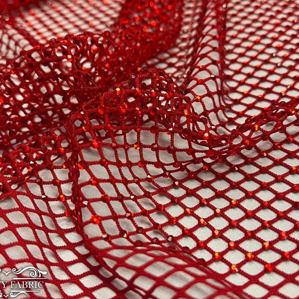 Crystal Fishnet - Etsy