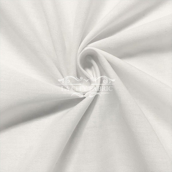 Plain White Fabric - Etsy
