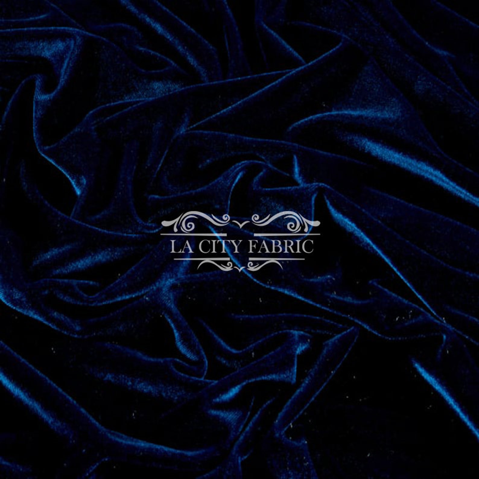 Peacock Stretch Velvet Fabric by the Yard _ 4 Way Stretch - Etsy