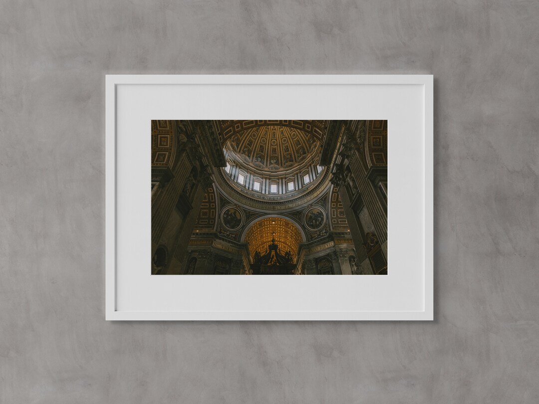 St. Peter's Basilica Print: Vatican City Fine Art Photography - Etsy