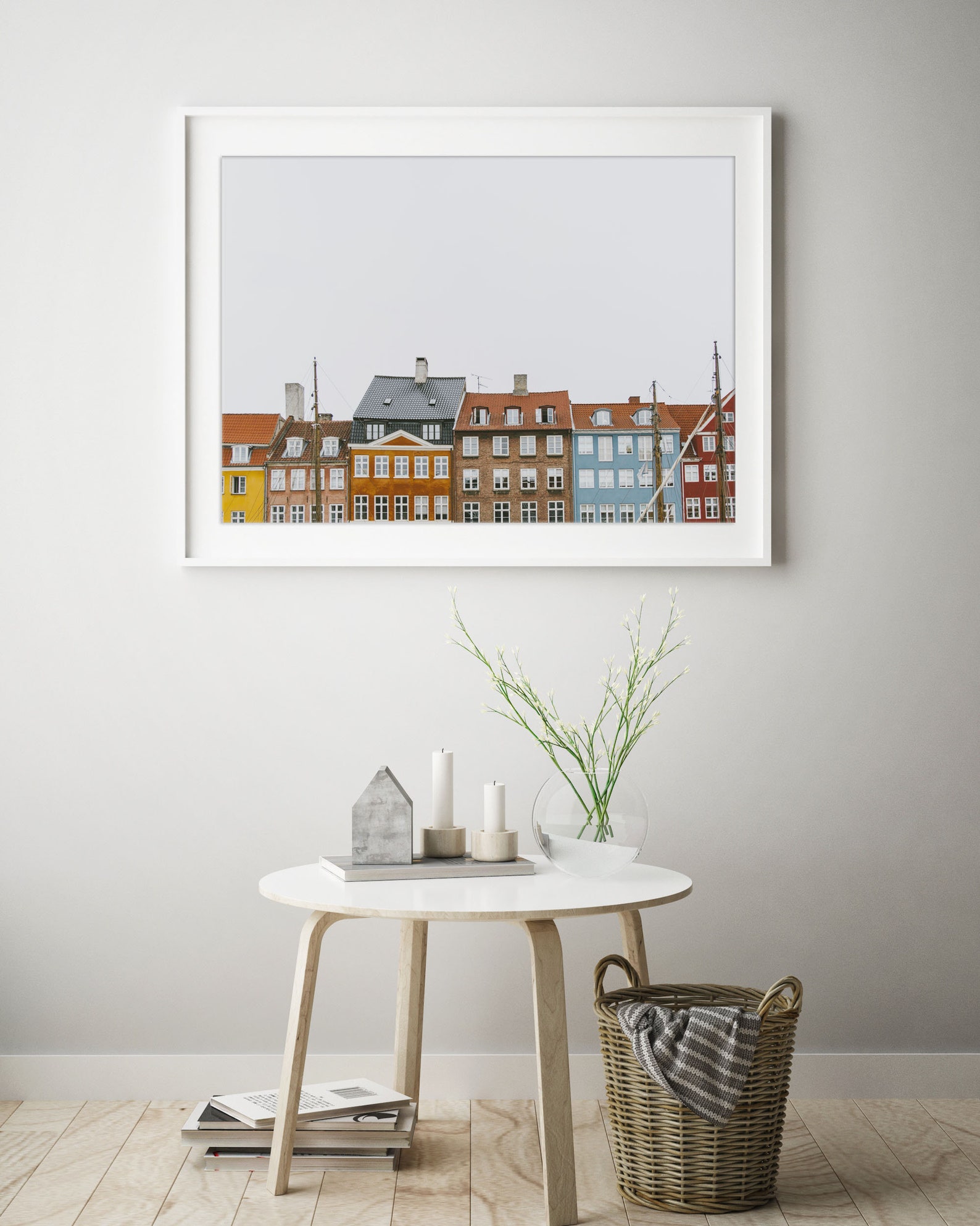 Copenhagen Denmark Wall Art Nyhavn Canal & Harbor Fine Art - Etsy