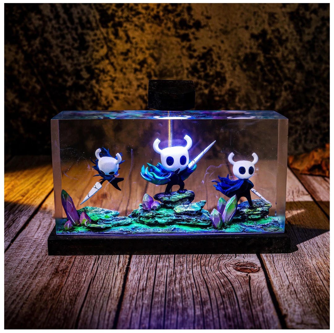 Mystery Box Anime Light Box Epoxy Lamp, Custom Private Box, Epoxy Resin ...