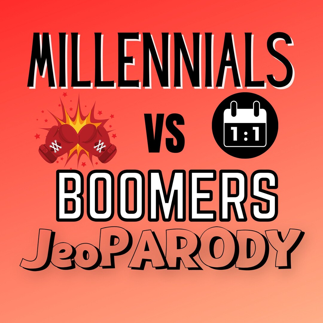 Family Games, Family Party Games, Boomers Vs Millennials Jeoparody ...