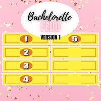 PRINTABLE Rated R Bachelorette Party Drinking Game Adult Drinking Game ...