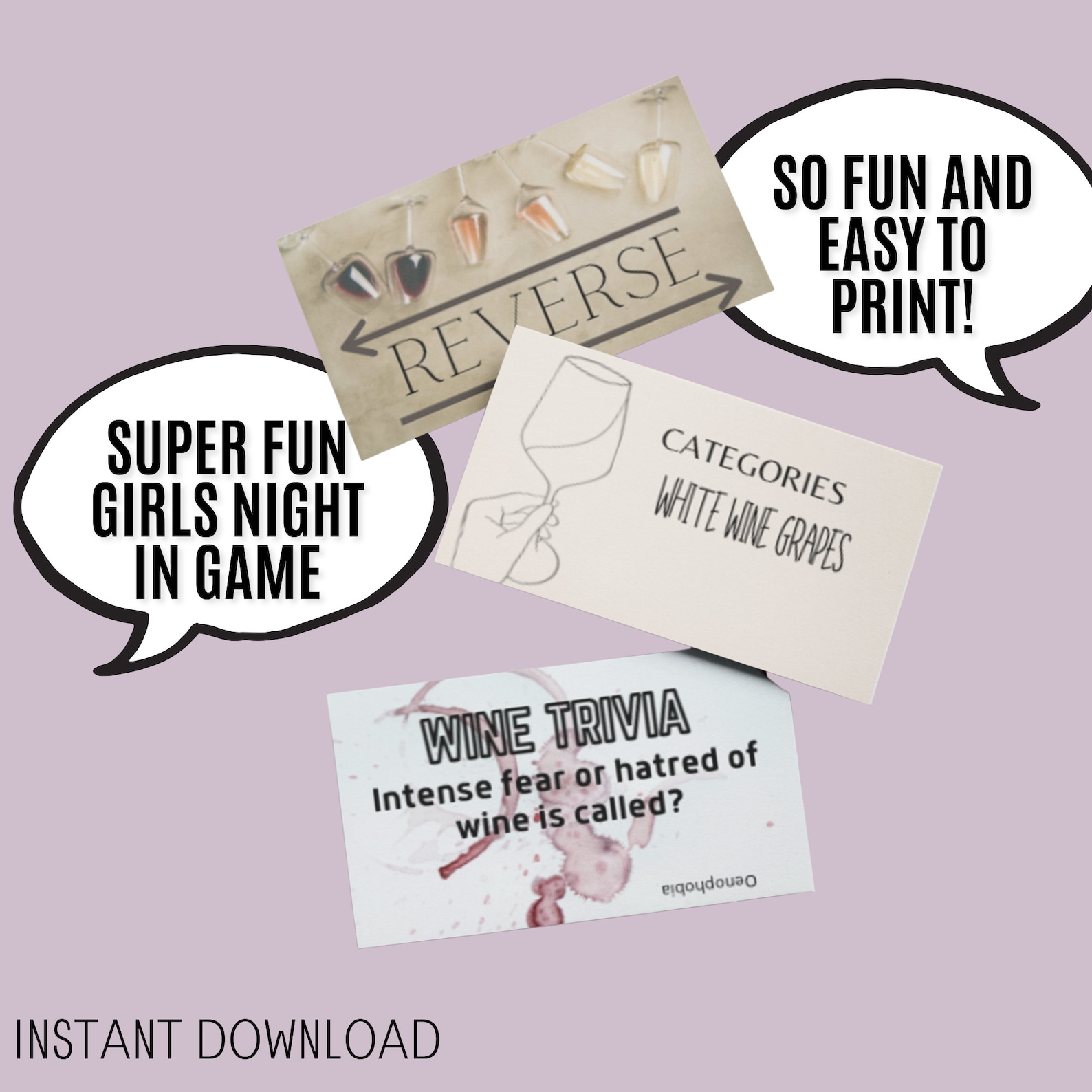 Girls Night Drinking Games Girls Night in Ideas Girls Party - Etsy Canada