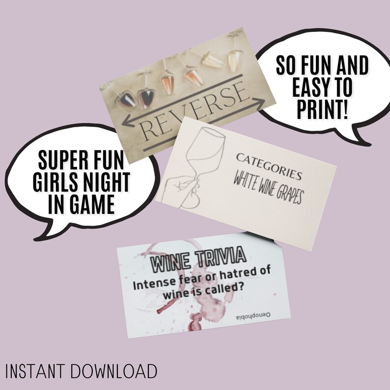 Girls Night Drinking Games Girls Night in Ideas Girls Party - Etsy Canada
