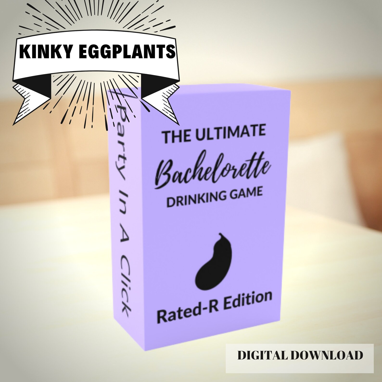 PRINTABLE Rated R Bachelorette Party Drinking Game Adult - Etsy