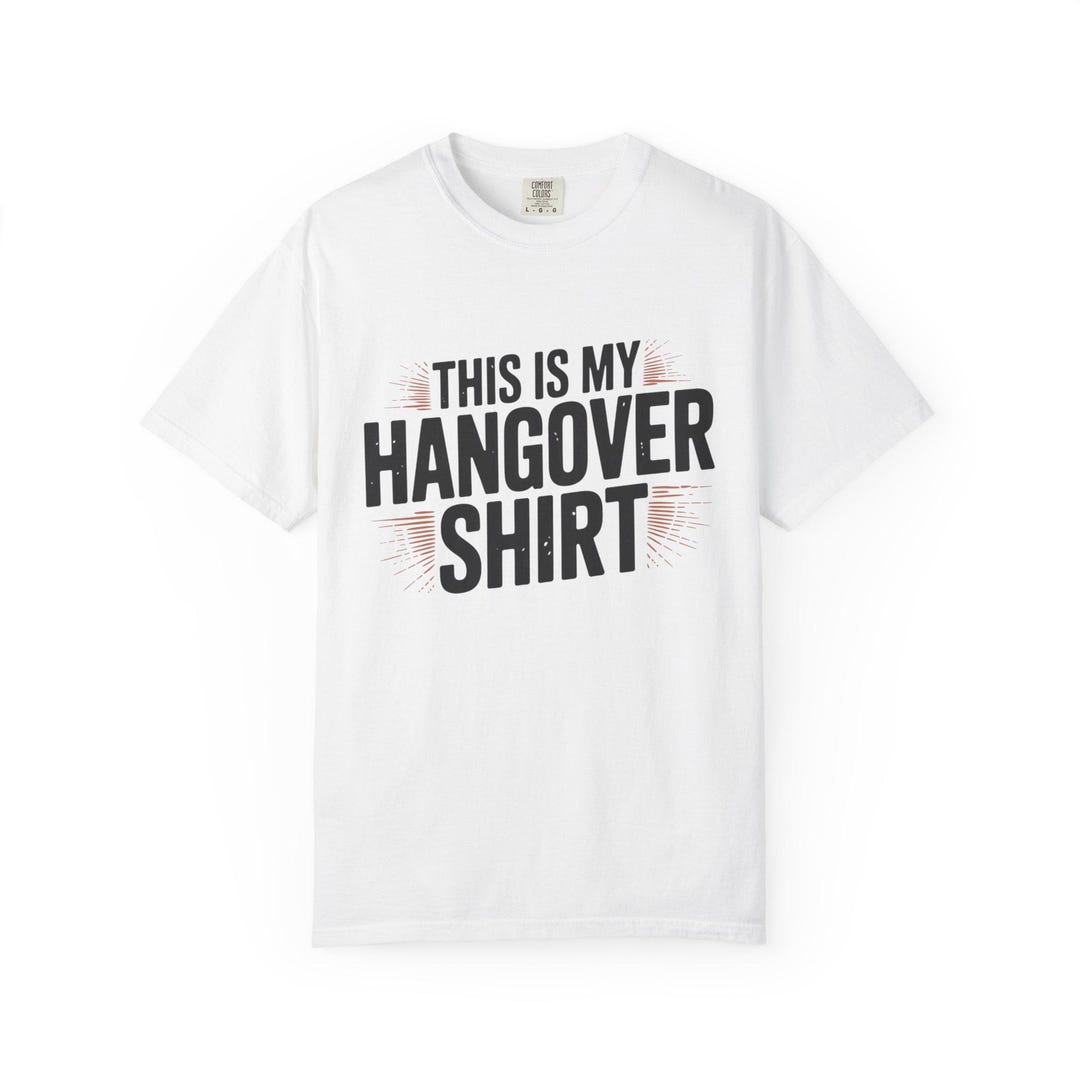 This is My Hangover Shirt T-shirt | Funny Party Drinking Tee - Etsy